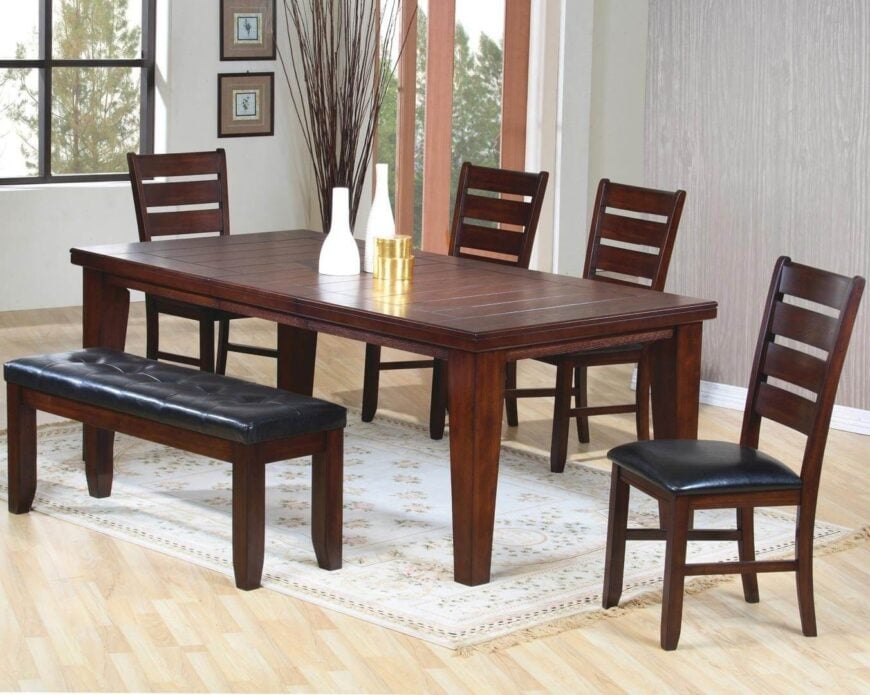 26 Dining Room Sets (Big and Small) with Bench Seating (2021!)