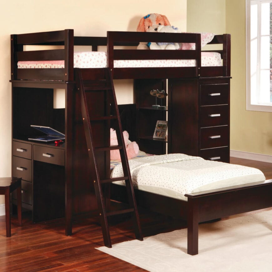 21 Top Wooden L-Shaped Bunk Beds (WITH SPACE-SAVING FEATURES)