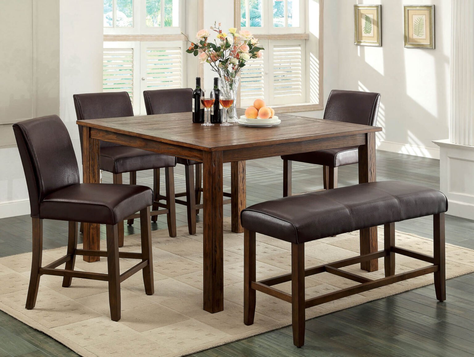 26 Dining Room Sets (Big and Small) with Bench Seating (2021!)