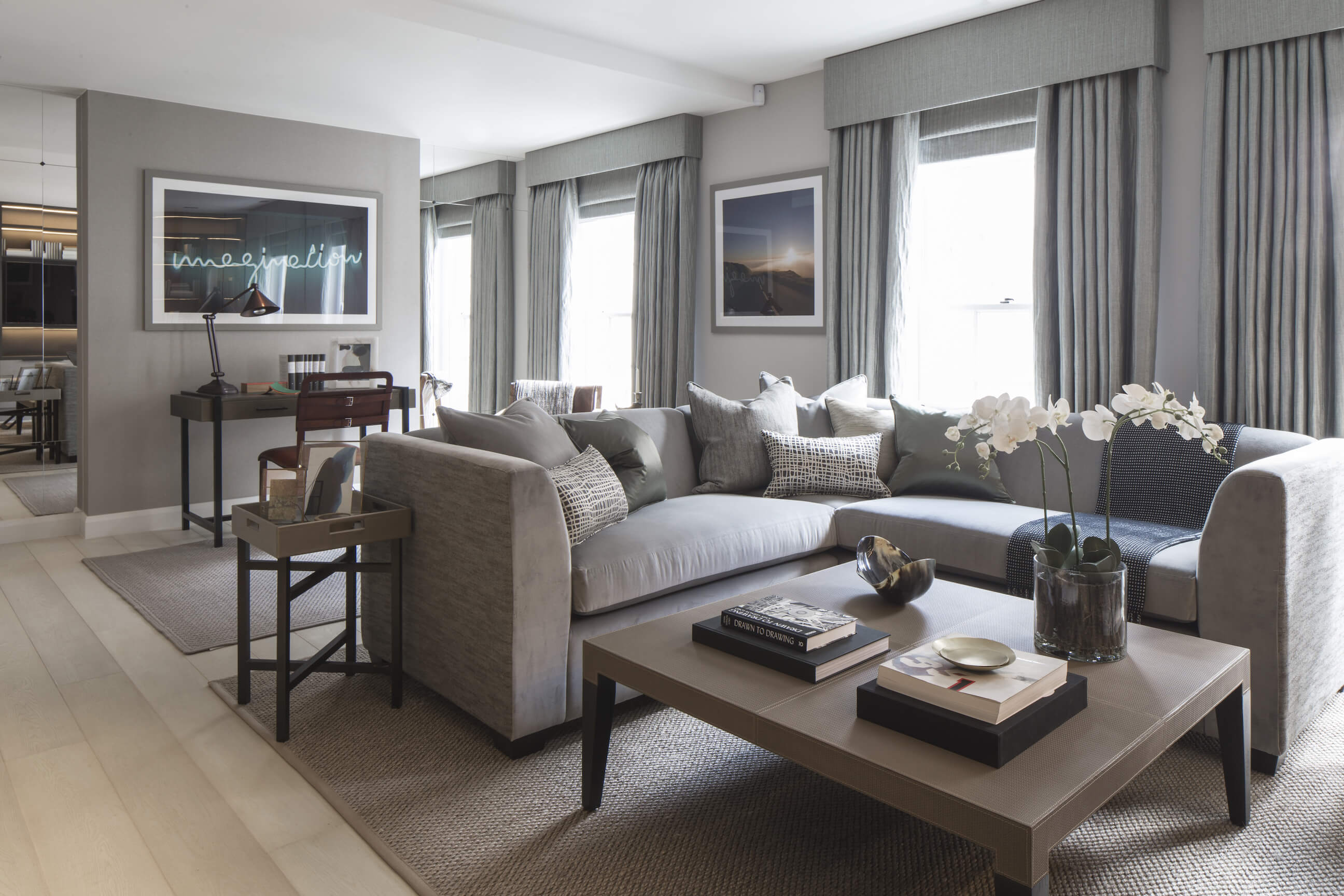 Roselind Wilson Design Creates Luxurious 1,700 Sq Ft Flat - Home ...