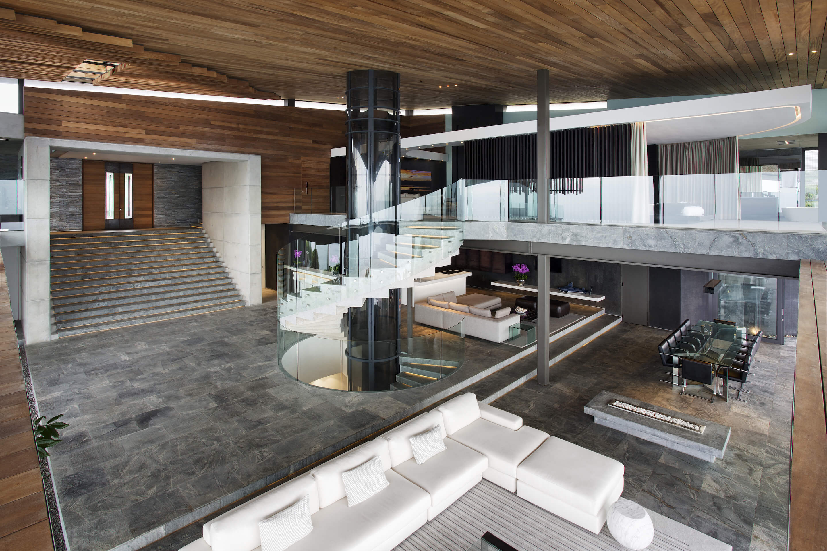 Dazzling Cliff-Top Modern Wood, Glass and Concrete Home By SAOTA - Home ...