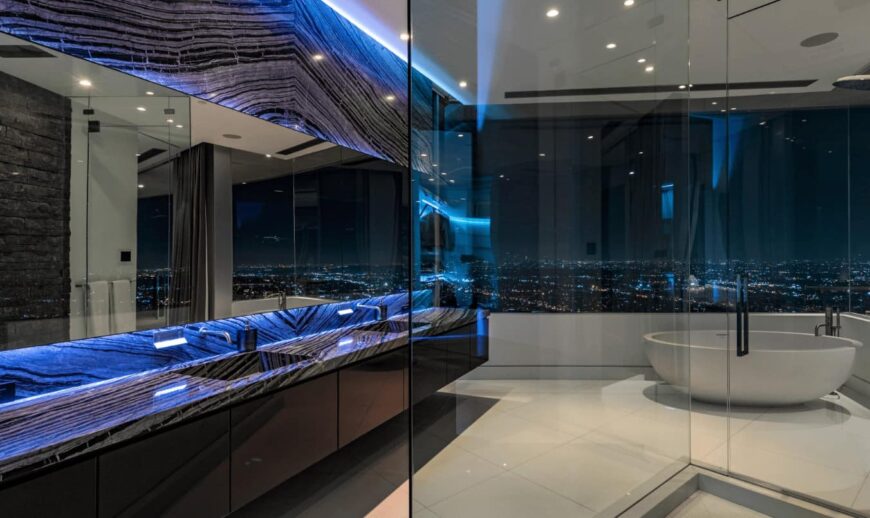 Spectacular Mansion On Blue Jay Way by McClean Design – Home Stratosphere
