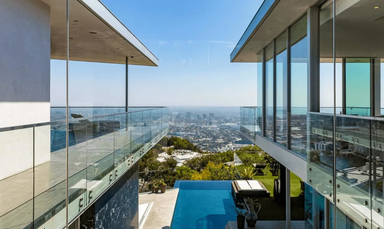Spectacular Mansion On Blue Jay Way by McClean Design