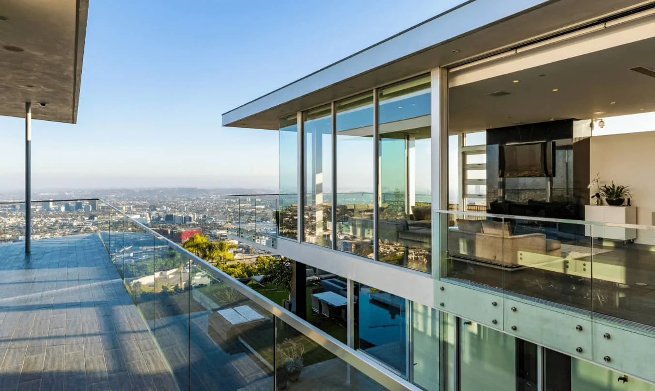 Spectacular Mansion On Blue Jay Way by McClean Design