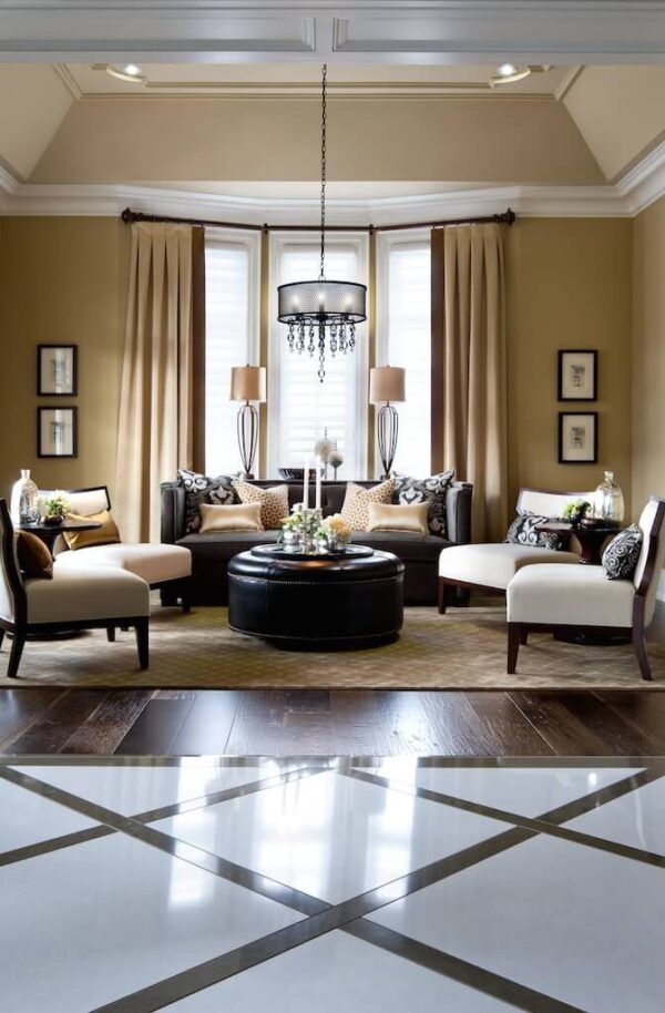 Jane Lockhart Interior Design Creates Elegant Interior for Custom ...