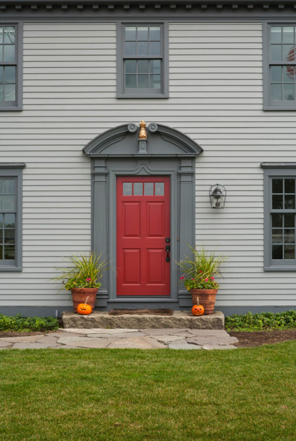 35 Different Red Front Doors (Many Designs & Pictures)