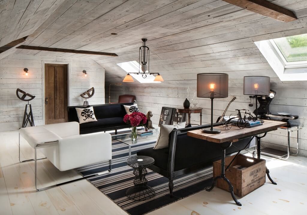 13 Attic Spaces Transformed with Living Room Design Ideas – Home ...