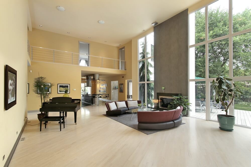 20 Living Rooms With Light Wood Floors