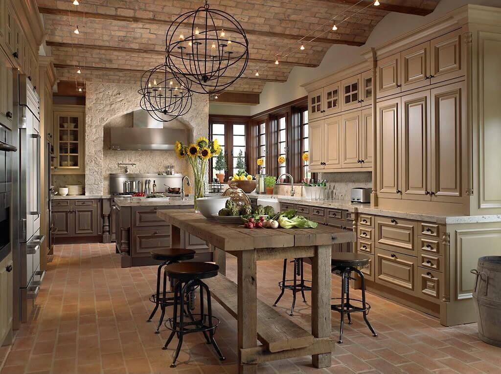 35 Captivating Kitchens with Dining Tables (PICTURES)