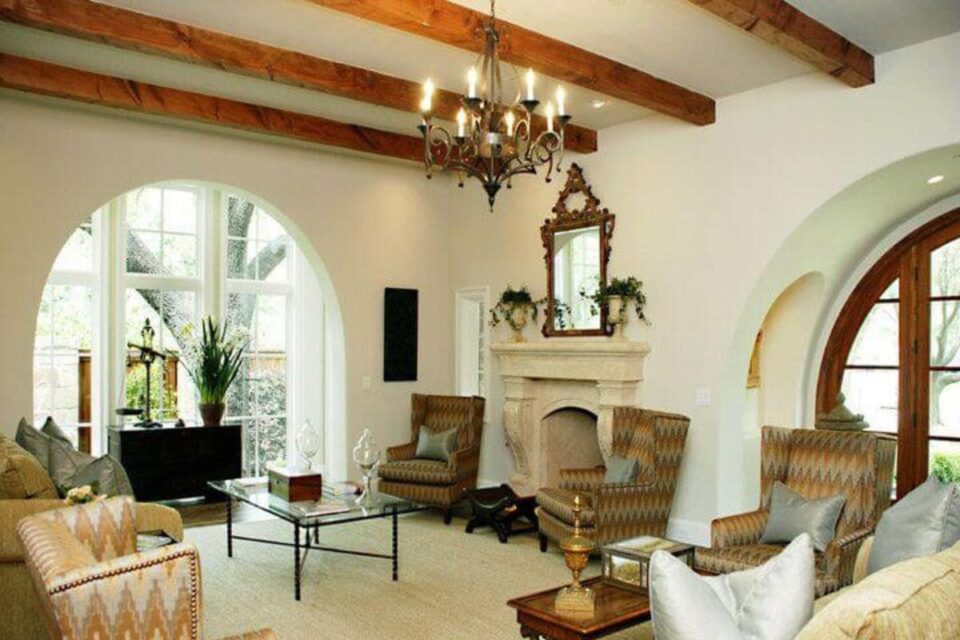 29 Spectacular Living Room Designs with Exposed Beams