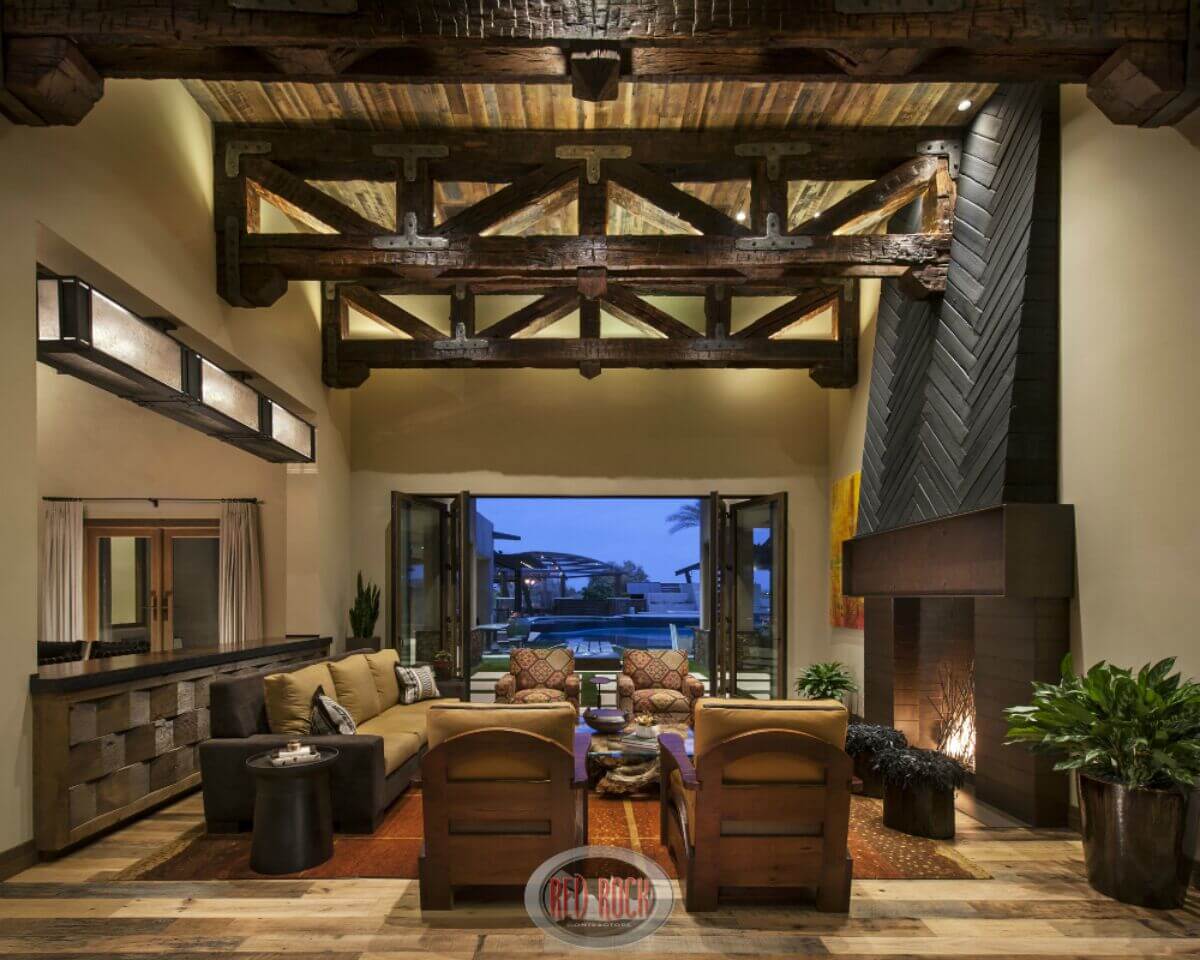 28 Spectacular Living Room Designs with Exposed Beams – Home Stratosphere