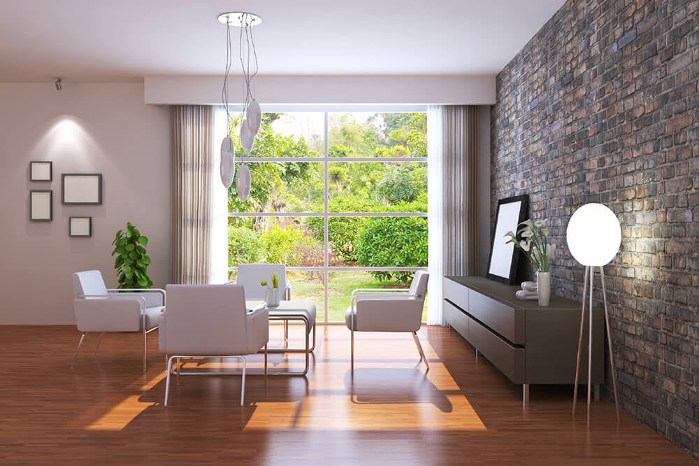 38 Beautiful Living Rooms with Exposed Brick Walls - Home Stratosphere