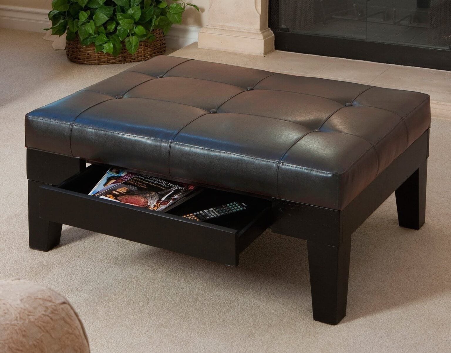 20 Fantastic Ottomans for Man Caves (Put Your Feet Up) – Home Stratosphere