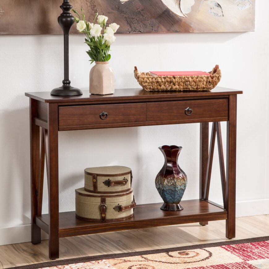 41 Foyer Entry Table Ideas, Types and Designs (Photos)