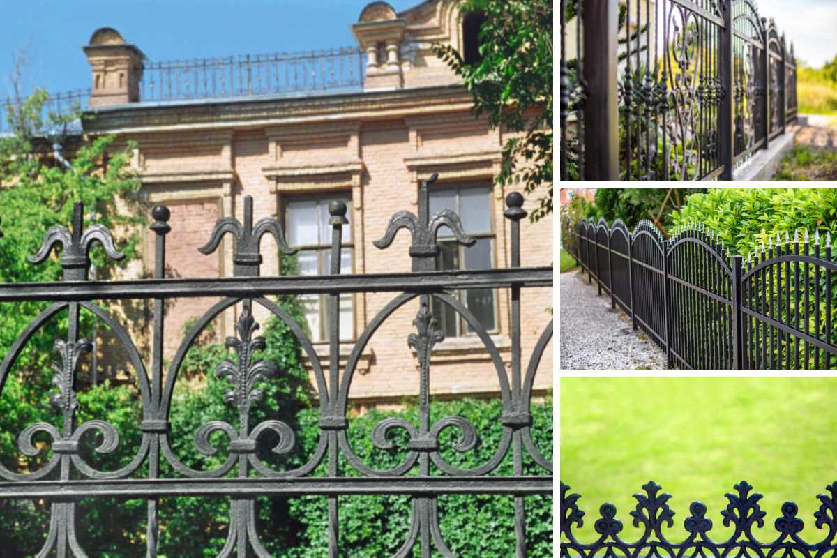 Decorative Wrought Iron Fence Designs Shelly Lighting