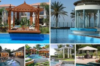 26 Cool Pool Gazebo Ideas – Home Stratosphere