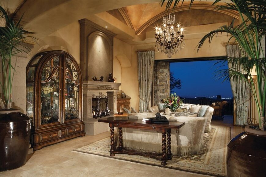 50 Mind-Blowing Mansion Living Rooms (Combed through 100’s of Mansions ...