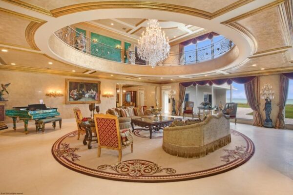 50 Mind-Blowing Mansion Living Rooms (Combed through 100’s of Mansions ...