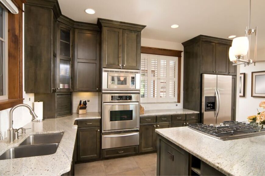 44 Kitchens with Double Wall Ovens (Photo Examples)