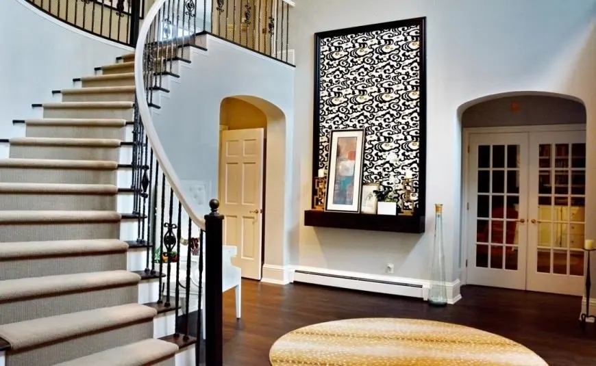 40 Curved Staircase Ideas (Photos)