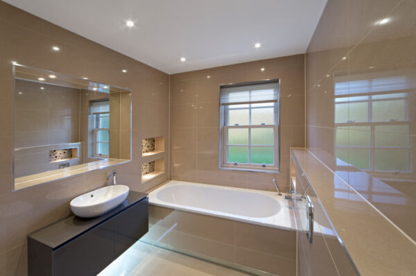 55 Primary Bathrooms with Floating Vanities (Photos) – Home Stratosphere