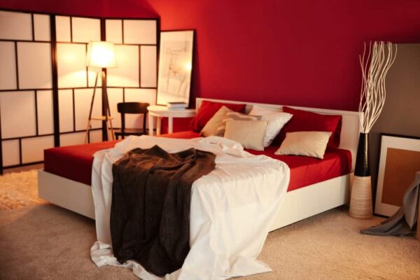50 Red Primary Bedroom Ideas (Photos) – Home Stratosphere