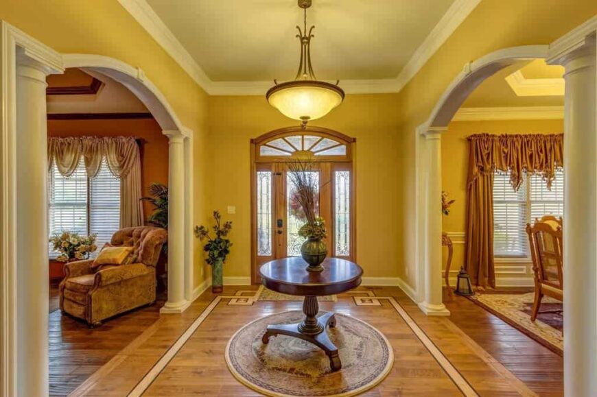 50 Foyer Designs with Pendant Lights (Photos) - Homeporio