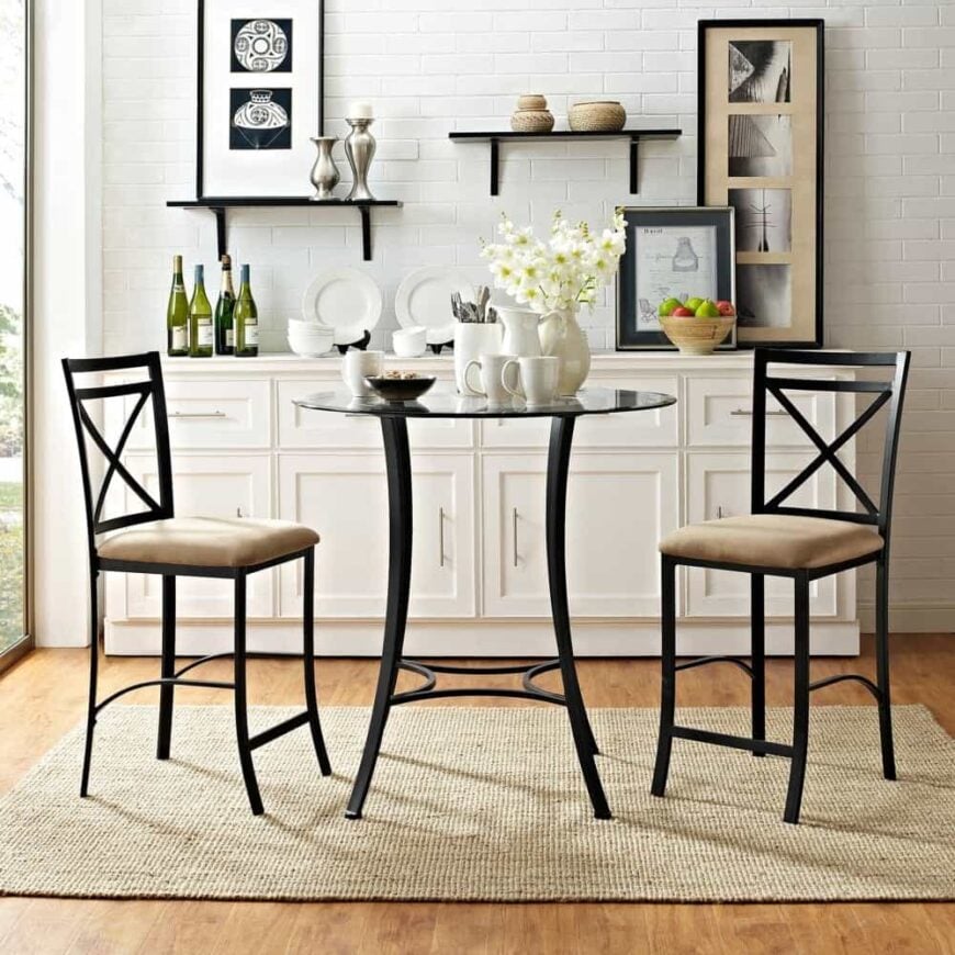 14 Space-Saving Small Kitchen Table Sets (2021!)