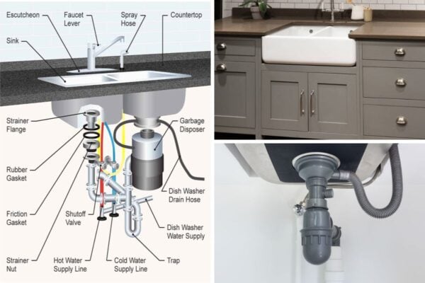 The 35 Parts of a Kitchen Sink (Detailed Diagram)
