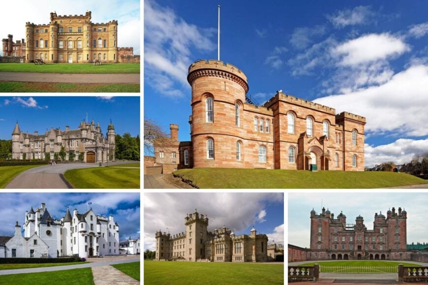 46 Best Scottish Castles and Manor Houses (Photos)