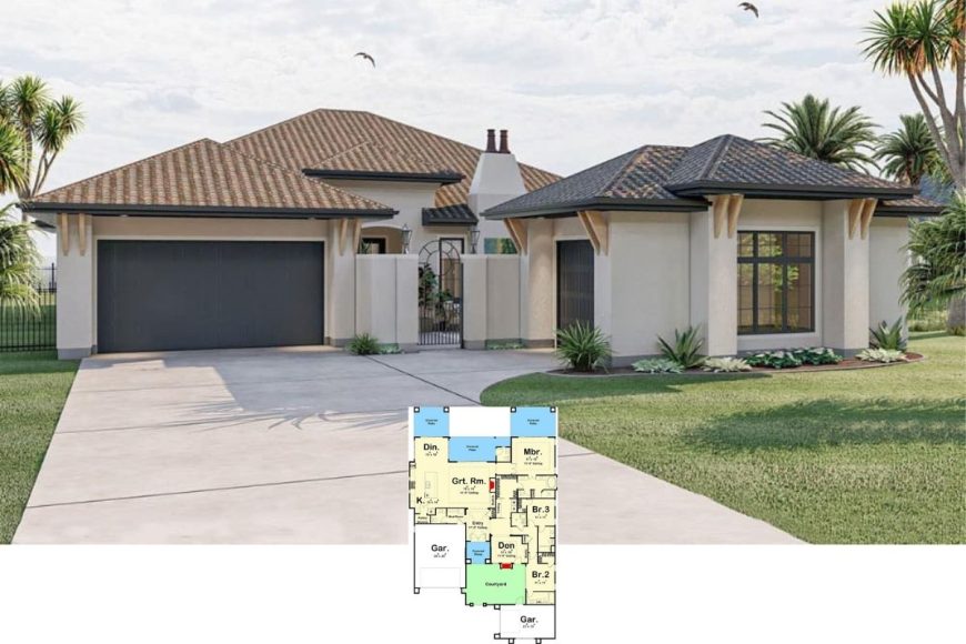 80 Mediterranean-Style House Plans & Floor Plans