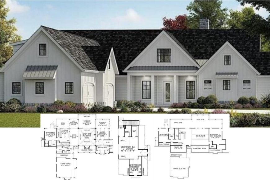 Three-Story 4-Bedroom Luxury Chateau Home with Balcony and Bonus Level ...