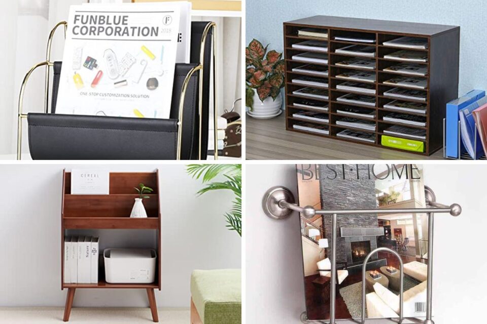 18 Different Types of Magazine Storage Ideas