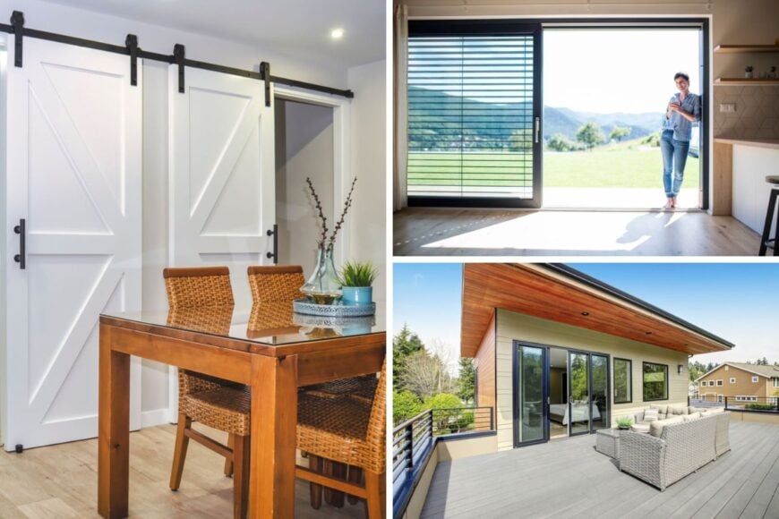 13 Different Types of Sliding Doors