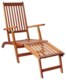 26 Different Types of Deck Chairs