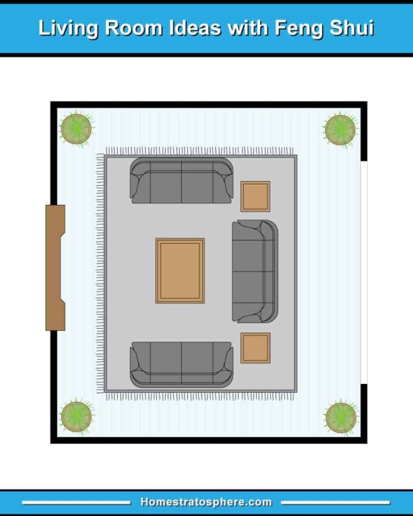 93 Feng Shui Living Room Rules, Colors and Layouts Offer Infinite ...