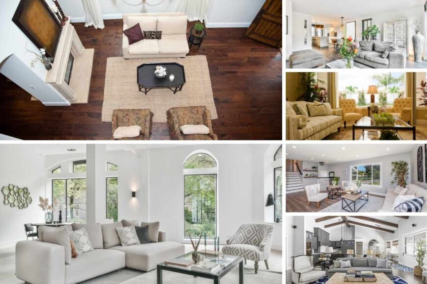 13 Living Room Furniture Layouts Described with Floor Plan Illustrations