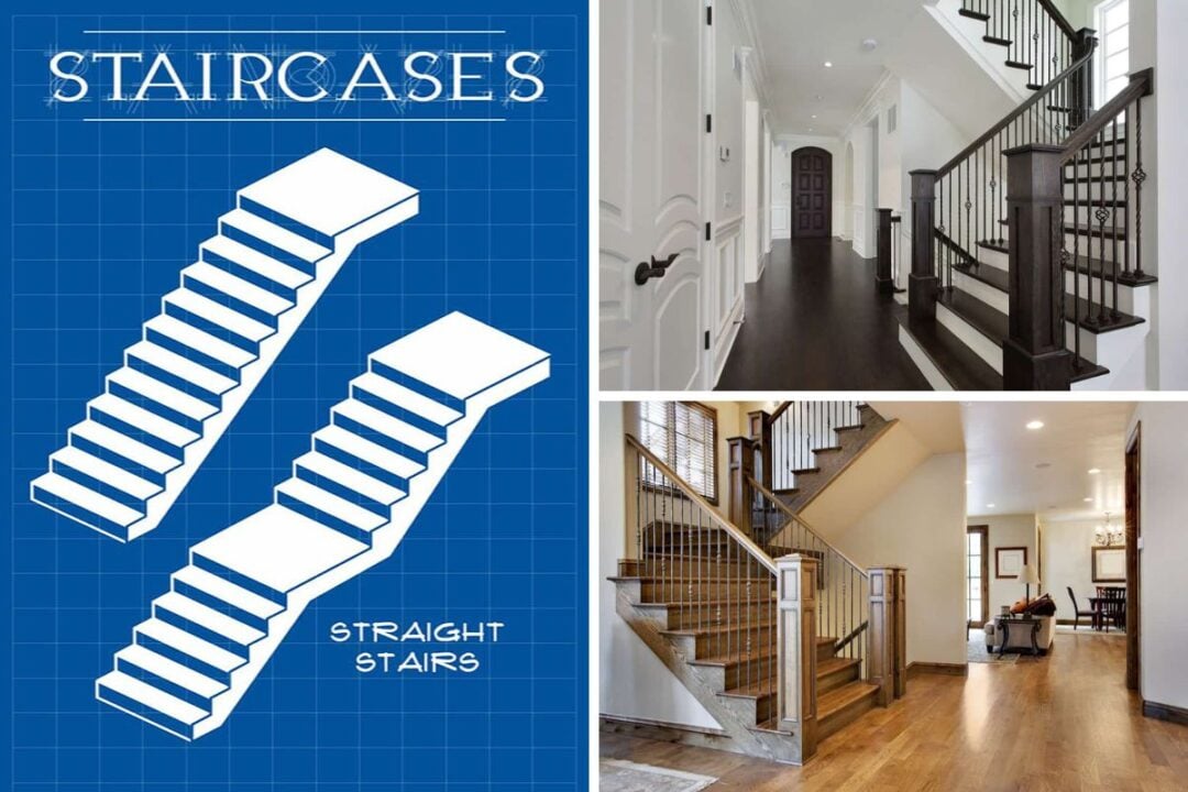 25 Different Types of Staircases (Custom Diagram for Each Style)