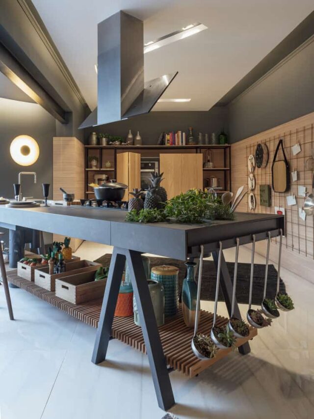 Example of a Great Kitchen without Cabinets and Counters by W4 ...