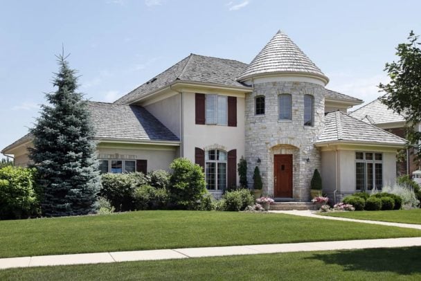 42 House Designs with a Turret (Heritage and New Houses) - Home ...