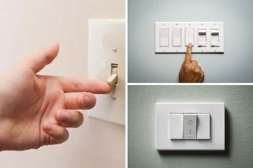 11 Different Types of Light Switches and Fixtures