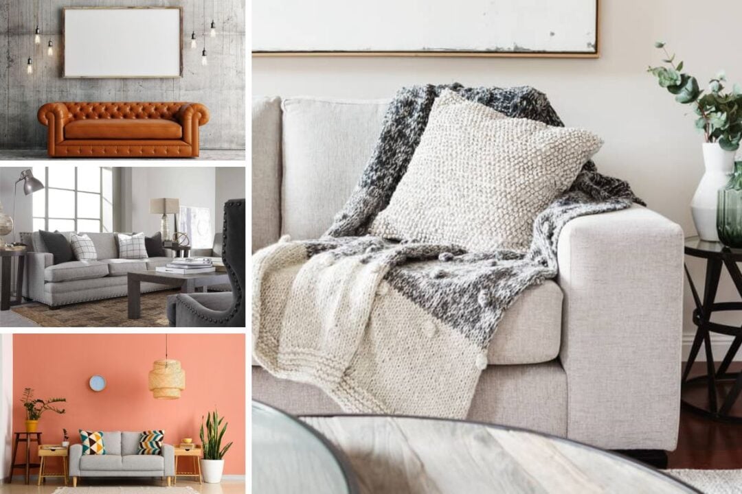 15 Sofa Arm Styles (Illustrated Guide)