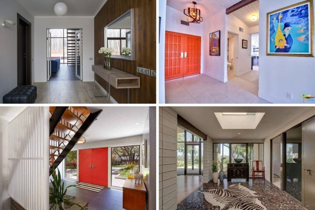 30 Mid-Century Modern Foyer Ideas (Photos) - Home Stratosphere