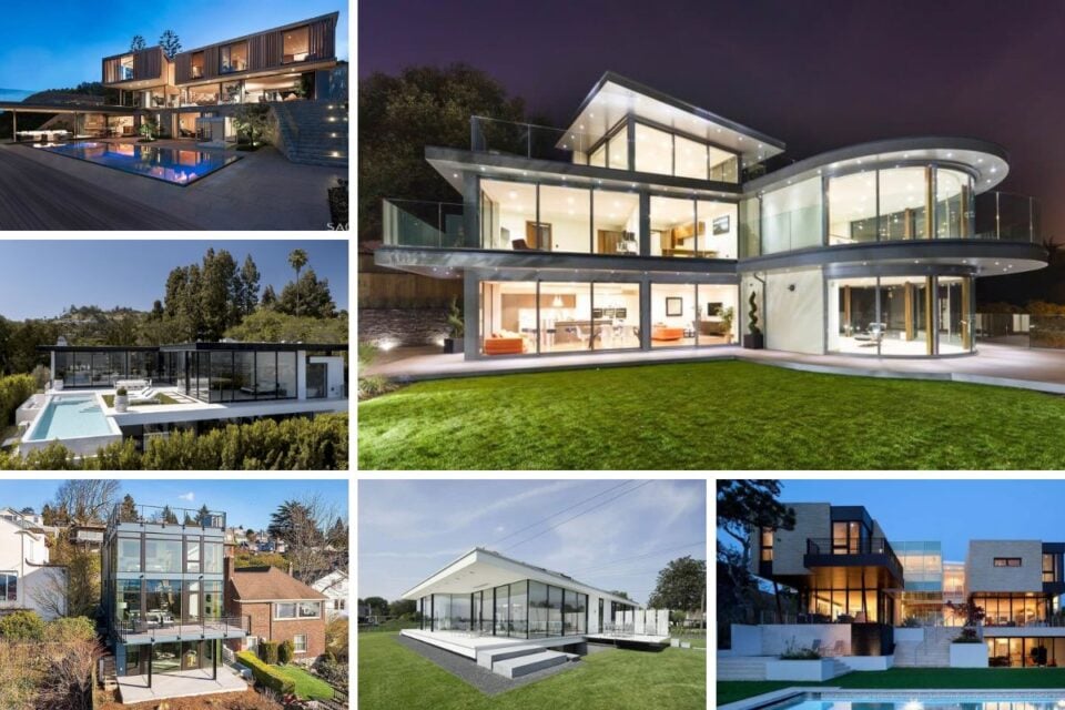 54 Sleek Glass Houses (Amazing)