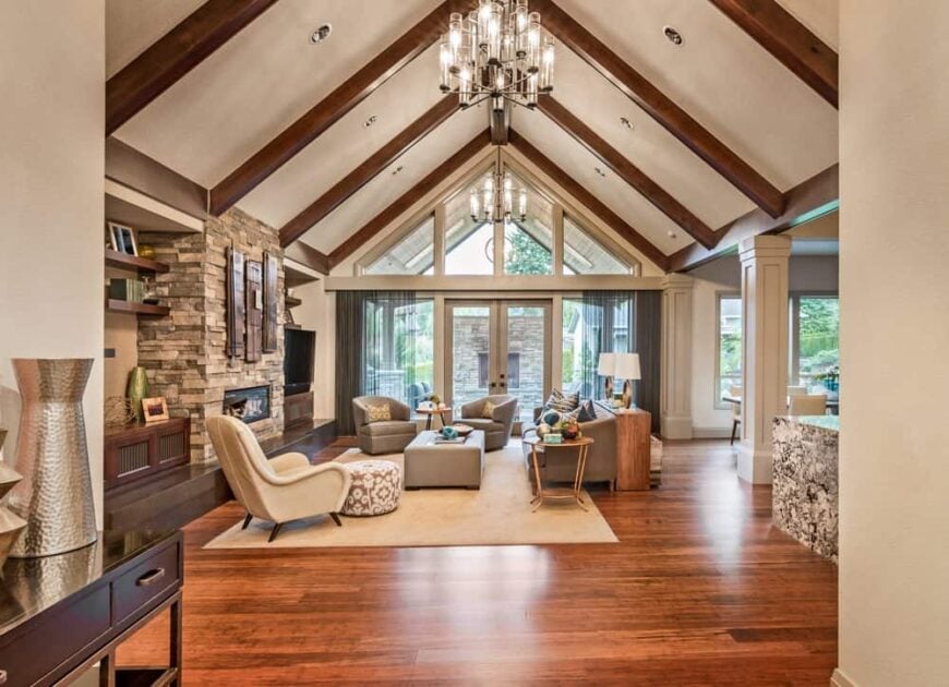 21 Vaulted Ceiling Ideas Highlight Contemporary Design Trends