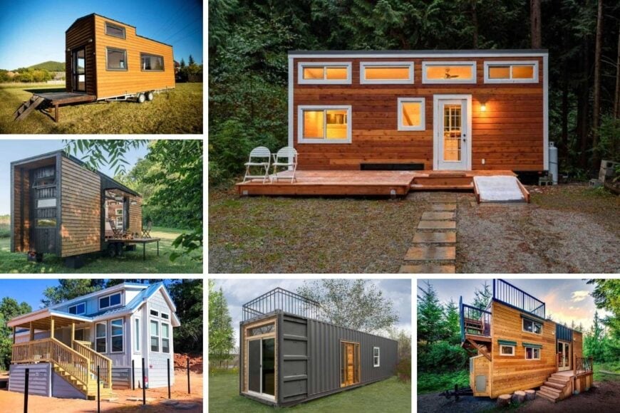 30 Amazing Tiny Houses - Exterior & Interior Ideas (Photos)