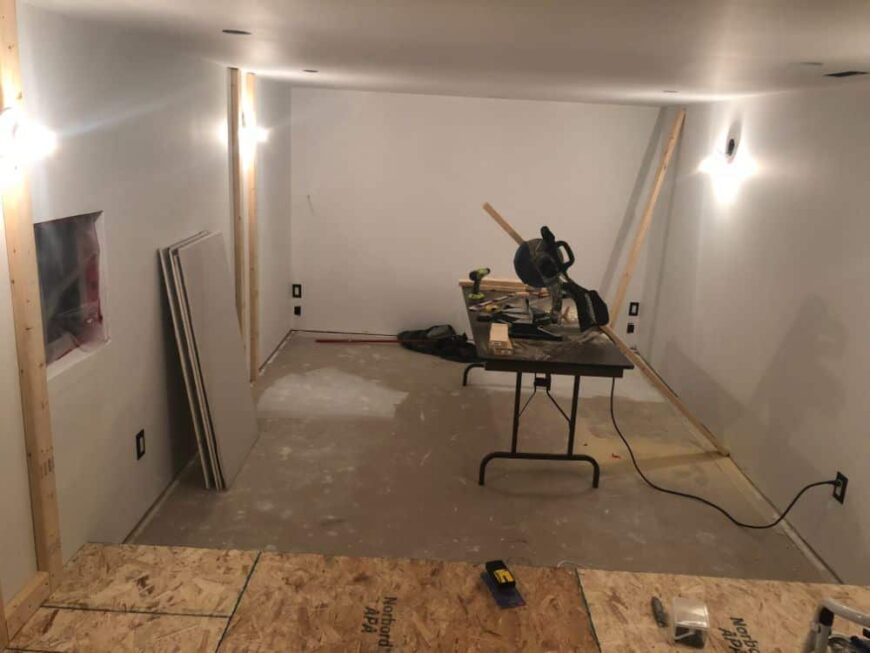 DIY Home Theater with Stadium Seating, Projector and Killer Sound ...
