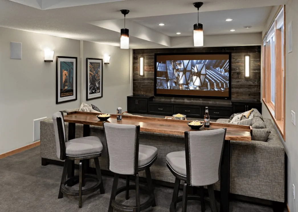 62 Finished Basement Ideas (Photos)