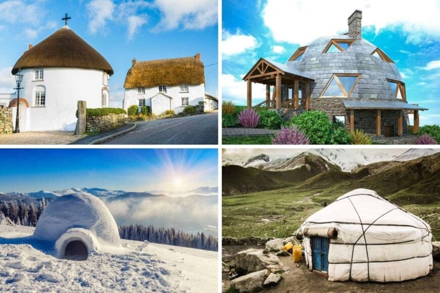 13 Different Types of Round Houses from Around the World