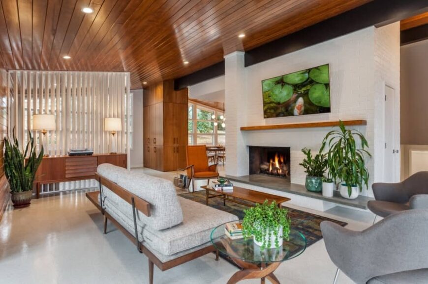 26 Marvelous Midcentury Modern Living Room Inspirations - Home Stratosphere